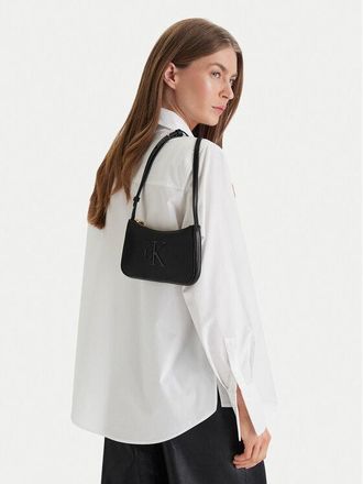 Calvin Klein Handtasche Bold Ck Mini Bag LV04F1125G Schwarz