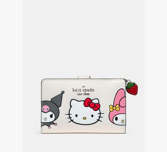 Kate Spade New York Hello Kitty And Friends X Kate Spade New York Klapp-Portemonnaie, Mittelgro&szlig;