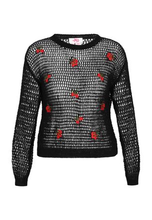 Mymo Pullover Frauen Schwarz