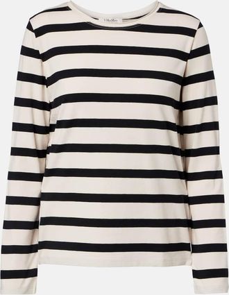 Max Mara Longsleeve Divina aus Jersey