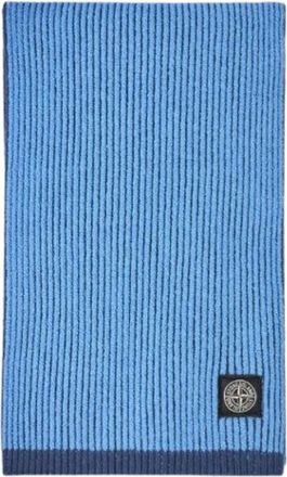 Stone Island Homme, Accessoires, Bleu, Taille: ONE Size Stone Island Scarfs