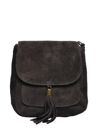 Anna Luchini Kastanienbraun Rindsledertasche