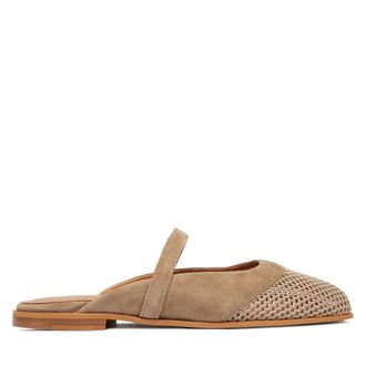 INUIKII Pantoletten Inuikii Lazy NY 1014.003.0051.864 Hellbeige