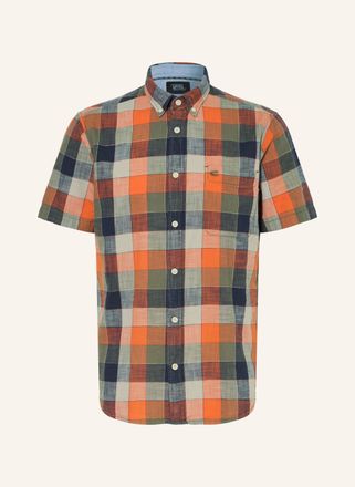 Camel Active Camel Active Kurzarm-Hemd Regular Fit orange