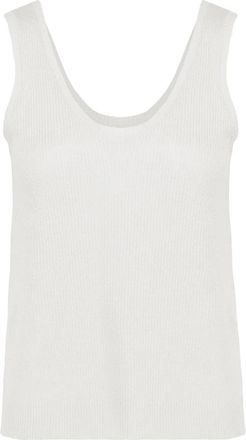 Bomboogie Femme, Tops, Blanc, Taille: 40 FR Linen Top