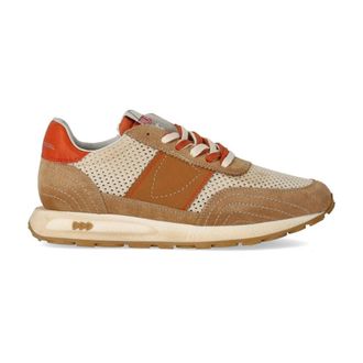 Philippe Model Tour Sneaker in Beige und Orange - - Shoes - Herren - Mehrfarbig - 40 EU