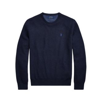 Polo Ralph Lauren Textured Strick-Sweatshirt - - Knitwear - Herren - Blau - 2XL
