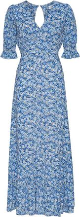 Americandreams Americandreams, Femme, Robes, Bleu, Taille: 40 FR Koko Dress Long