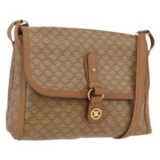 Celine Sac bandouli&egrave;re vintage en toile Pre-owned - Femme - Pre-owned - Beige - Taille: ONE Size