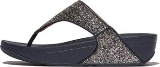 FitFlop Sandales Lulu multi-tons &agrave; paillettes pour femme, Midnight Navy Mix, 36 EU