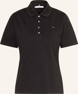 Tommy Hilfiger Piqu&eacute;-Poloshirt schwarz