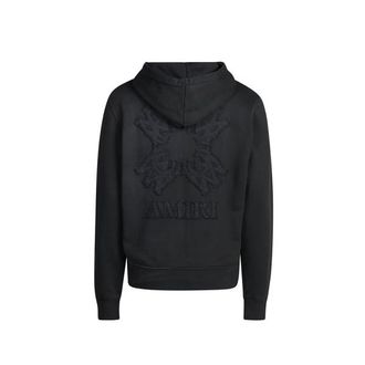 Amiri Sweat droit zipp&eacute; Quad en coton