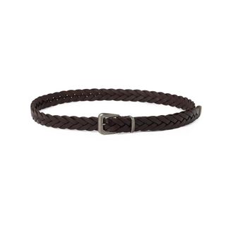 Brunello Cucinelli Geflochtener Kalbsleder-G&uuml;rtel - - Accessories - Damen - Braun - S