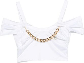 Elisabetta Franchi Top - Blanc