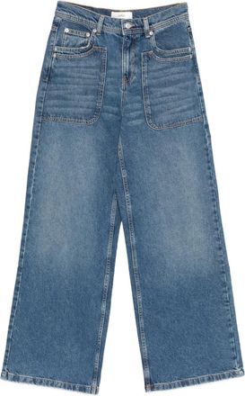 BA&SH Zoel Jeans mit aufgesetzter Tasche - Blau