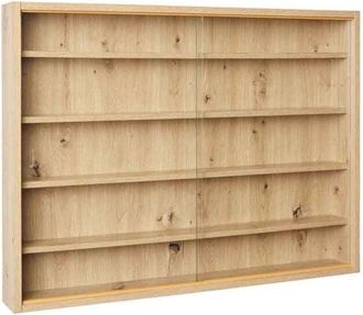 Paris Prix Paris Prix - Vitrine Murale Miniatures Collection 80cm Chêne Artisan