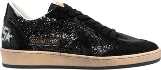 Golden Goose Ball Star Glitter Sneakers - - Shoes - Damen - Schwarzk - 41 EU