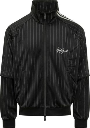 Yohji Yamamoto Homme, Vestes, Noir, Taille: M Veste de surv&ecirc;tement de basketball