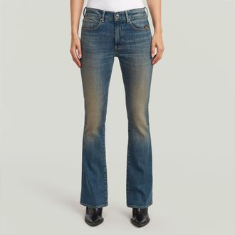 G-Star 3301 Flare Jeans - Dunkelblau - Damen