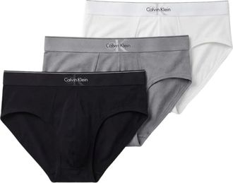 Calvin Klein Homme, Sous-v&ecirc;tements, Multicolore, Taille: M Hip Brief 3PK