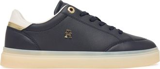 Tommy Hilfiger Sneakers Tommy Hilfiger Th Chic Sneaker Elevated FW0FW09400 Dunkelblau