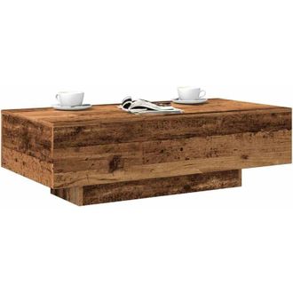 vidaXL Couchtisch Altholz-Optik 100x49,5x31 cm Holzwerkstoff Vidaxl