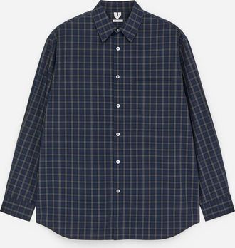 Arket Oversized-Hemd Aus Popeline -Blau