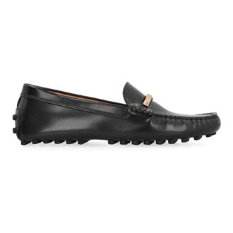 Tod's Femme, Chaussures, Noir, Taille: 39 EU Mocassins Gommino en cuir