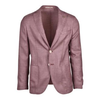 Paoloni Giacca Stondata - - Jackets - Herren - Rot - XL
