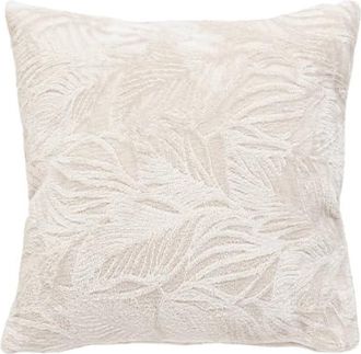 Atmosphera Atmosphera - Coussin Flanelle ryo Beige Lin 40x40cm