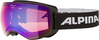 Alpina Alpina Sports Naator HM Skibrille Kunststoff/Polycarbonat Schwarz-Blau 100% UV-Schutz, A7269 8 32