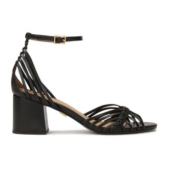 Kazar Ledersandalen mit feinen d&uuml;nnen Riemen - - Shoes - Damen - Schwarzk - 38 EU