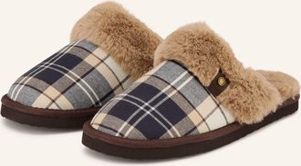 Barbour Hausschuhe Claudia Mit Kunstfell braun