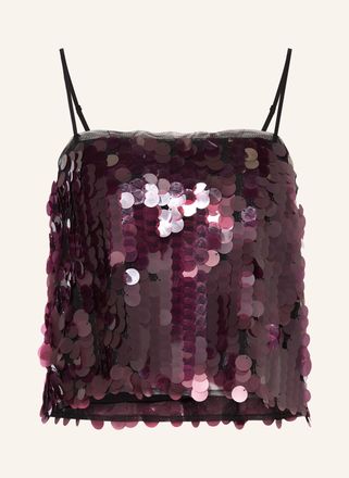 Mrs & Hugs Mrs & Hugs Top Mit Pailletten rot