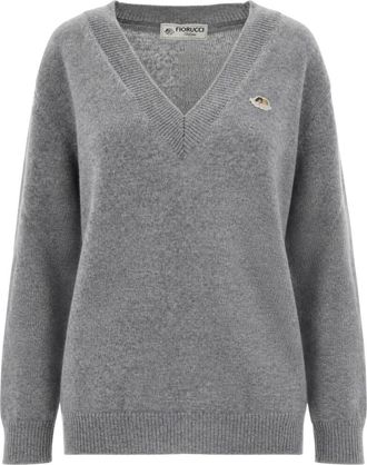 Fiorucci Damen, Strickwaren, Grau, MGr&ouml;&szlig;e