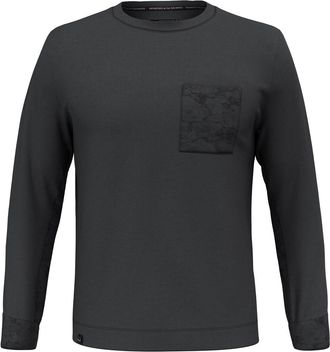 Salewa Herren Lavaredo Hemp M Pullover, Onyx, M