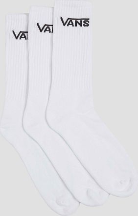 Vans Classic Crew 3 Pack Socks white