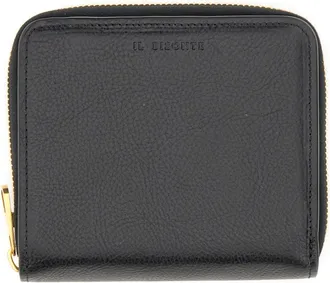 IL BISONTE Leather Wallet - Black