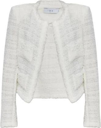 Iro Iro, Femme, Vestes, Blanc, Taille: 44 FR Safira Jacket