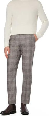 Hackett Herren Hose braun kariert