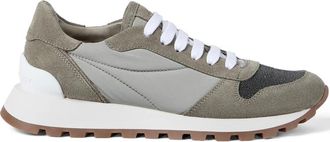 Brunello Cucinelli Monili-detail Panelled Sneakers