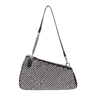 GCDS Comma Notte Mesh Bag mit Strass - - Bags - Damen - Schwarzk - ONE SIZE