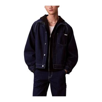 Calvin Klein Jeans Homme, Vestes, Bleu, Taille: XL Blazer Classique Boutonn&eacute; &agrave; Manches Longues