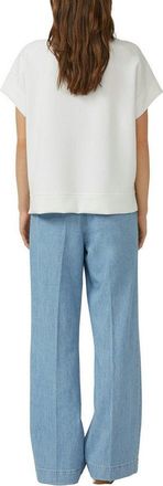 s.Oliver Sweater Halbarm-Sweater mit Stretch
