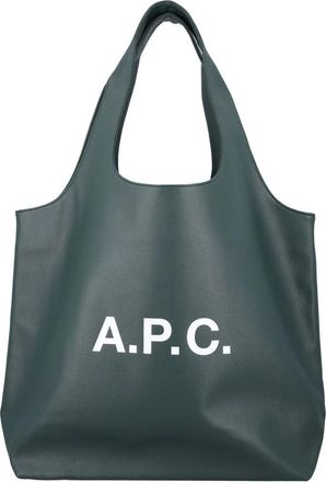 A.P.C. Shopper & Totes - Ninon Tote Bag - Gr. unisize - in Gr&uuml;n - f&uuml;r Damen