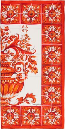 Dolce & Gabbana Seidentuch orange