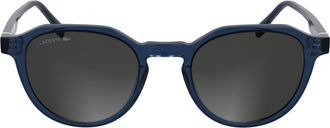 Lacoste L6052S N 410 TRANSPARENT BLUE 51/21/145 Herren Sonnenbrillen