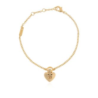 Coach Femme, Accessoires, Jaune, Taille: ONE Size Brass Bracelet
