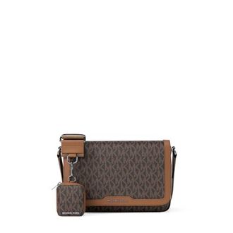 Michael Kors Sac bandouli&egrave;re Hudson Brun-Noisette