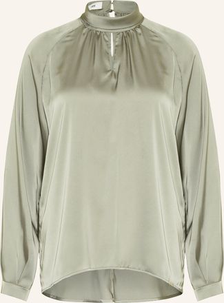 Cinque Cinque Blusenshirt Citipsy Aus Satin gruen